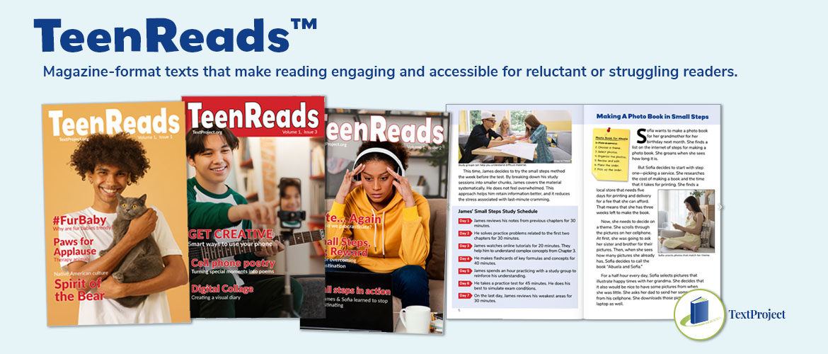 TeenReads™: High Interest, Accessible Texts for High Schoolers